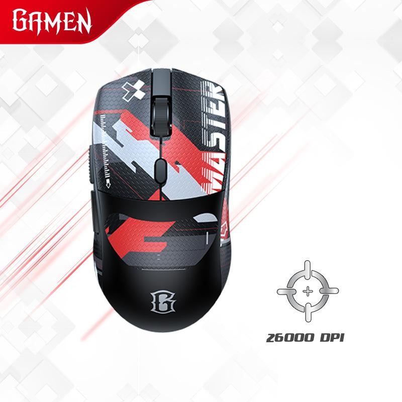 Jual GAMEN Master Mouse Gaming 3 Mode Wireless Rechargeable Pixart 3395 ...