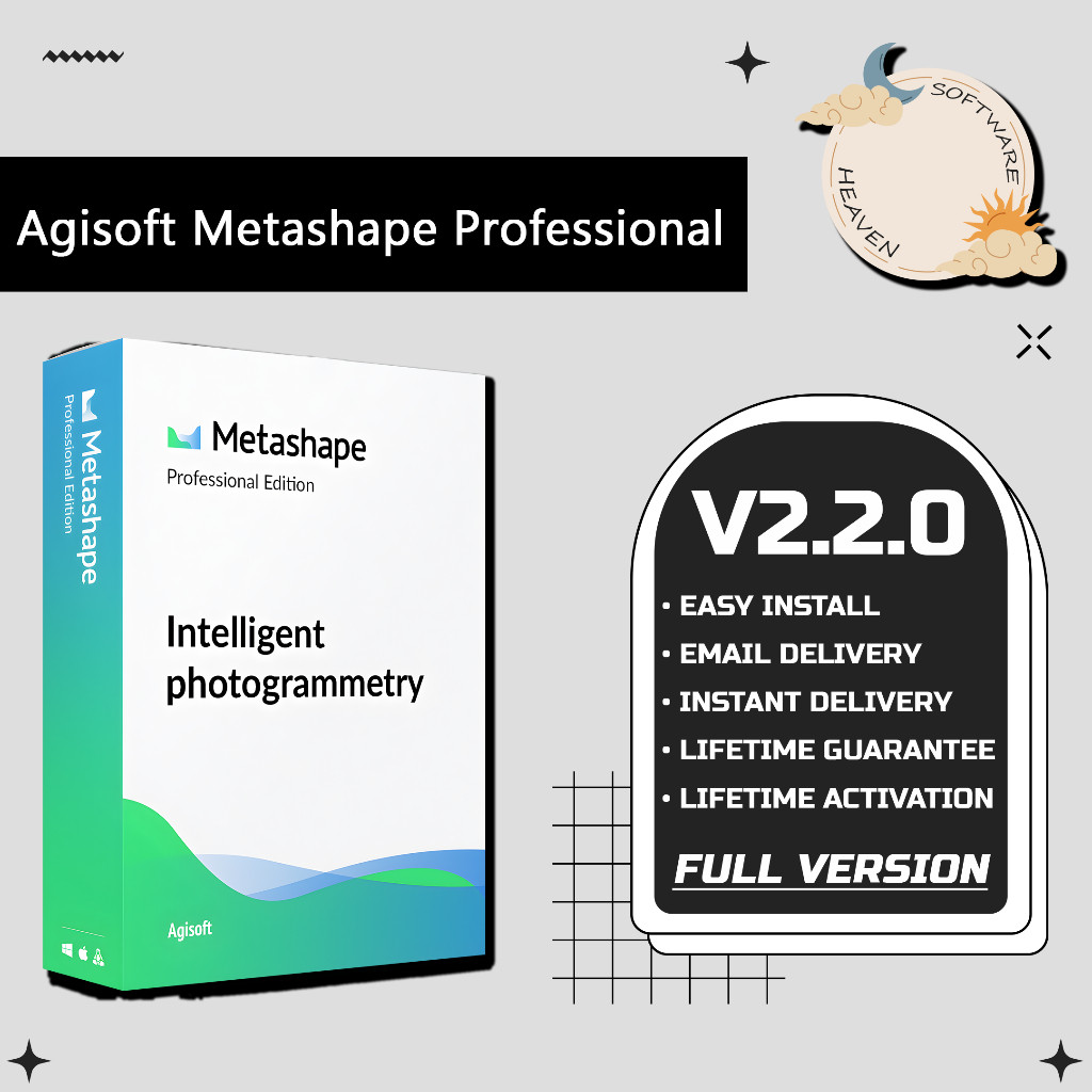 Jual Agisoft Metashape Professional 2.2.0 Build 18315 Full Version ...