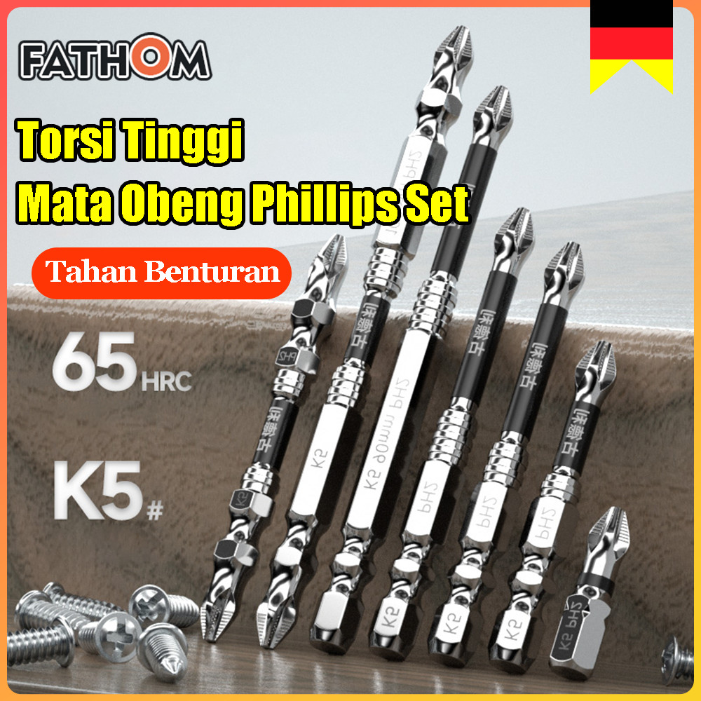 Jual Mata Obeng Tahan Benturan Magnet Kuat Baja Tungsten Super Keras ...