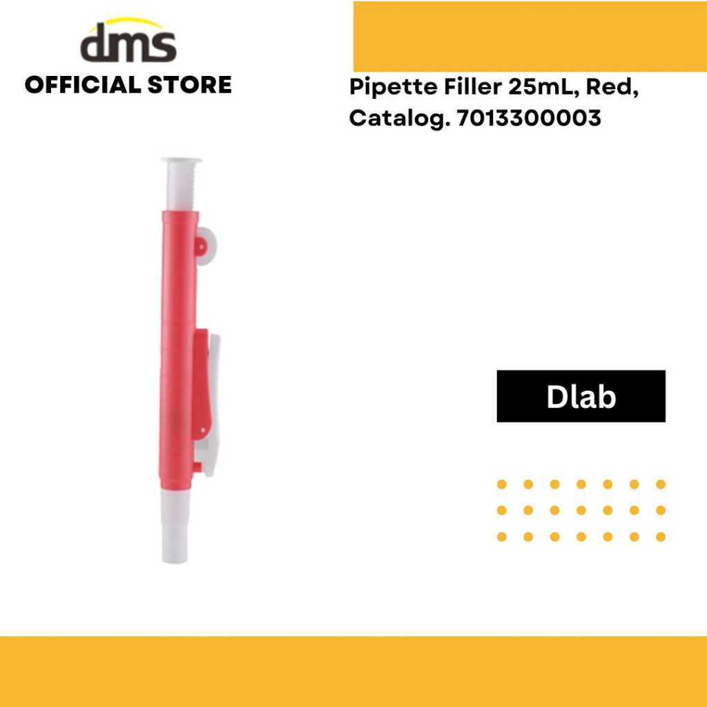 Jual Pipette Filler 25mL, Red Dlab | Shopee Indonesia