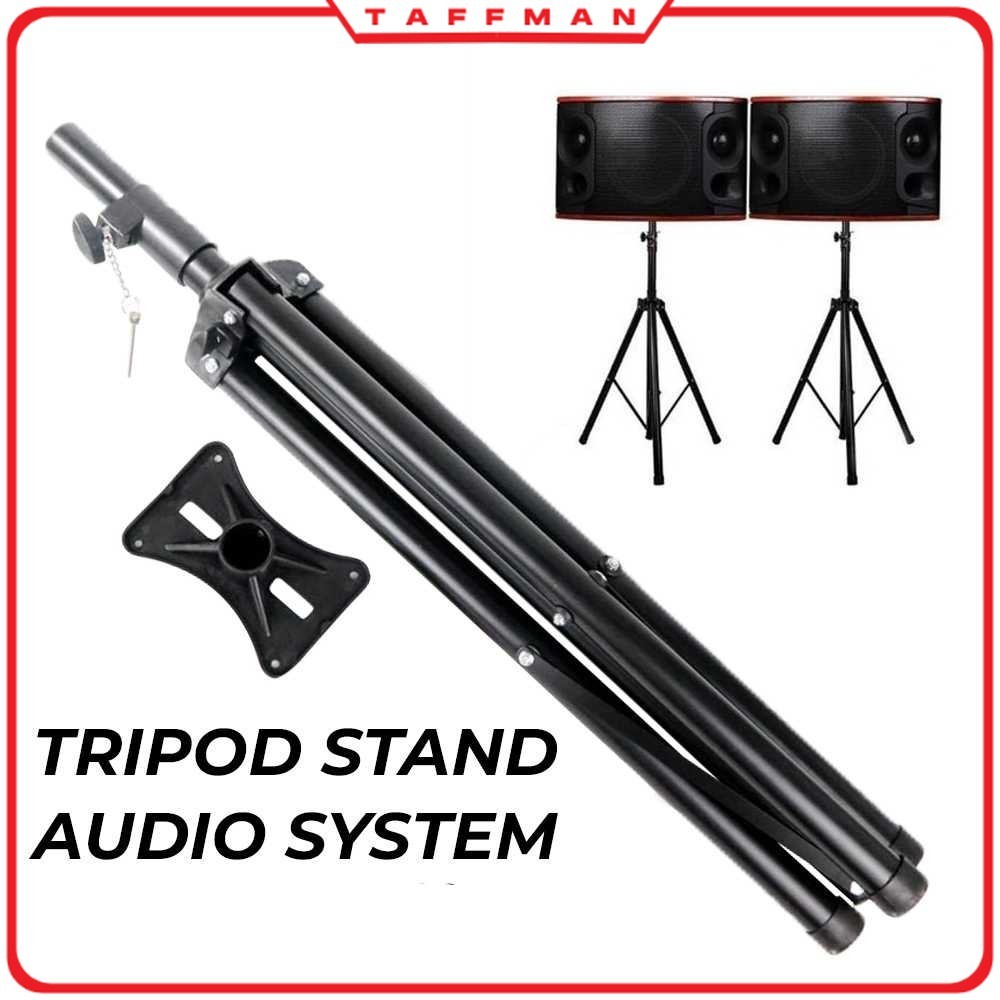 Jual TM - TAFFSTUDIO Floor Tripod Stand Speaker Audio System 8-15 Inch 1.8M - SPS-502M | Shopee ...