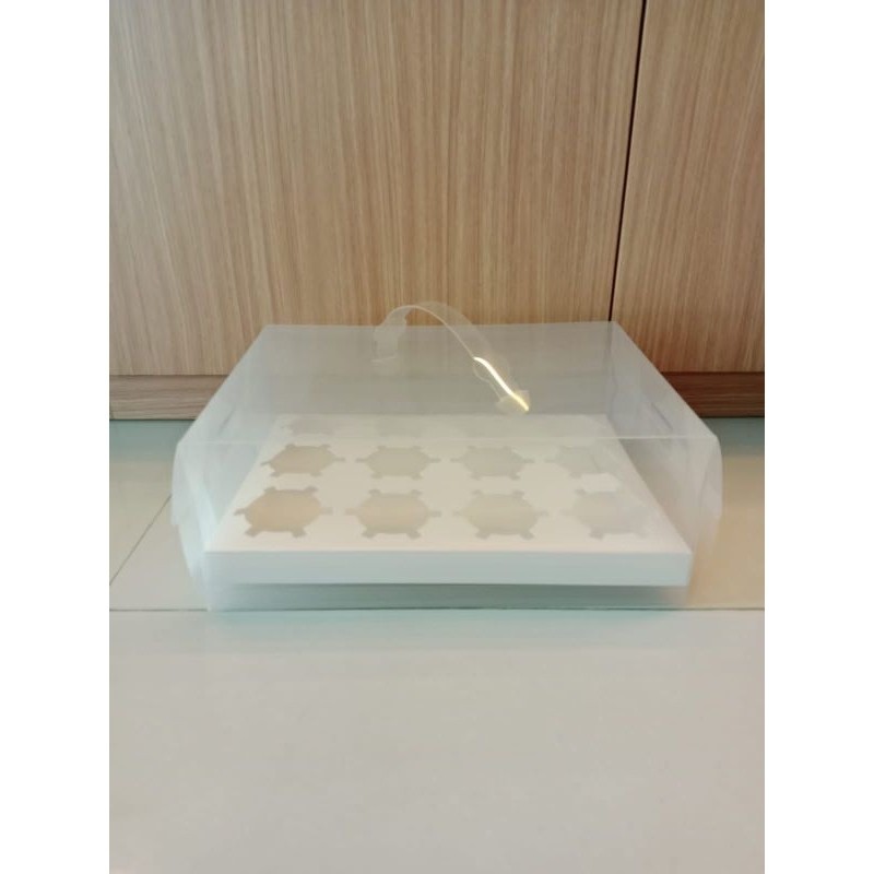 Jual Dus Mika Cupcake Isi 2 Premium /Box Cupcake Isi 2 Satuan/ Mika ...