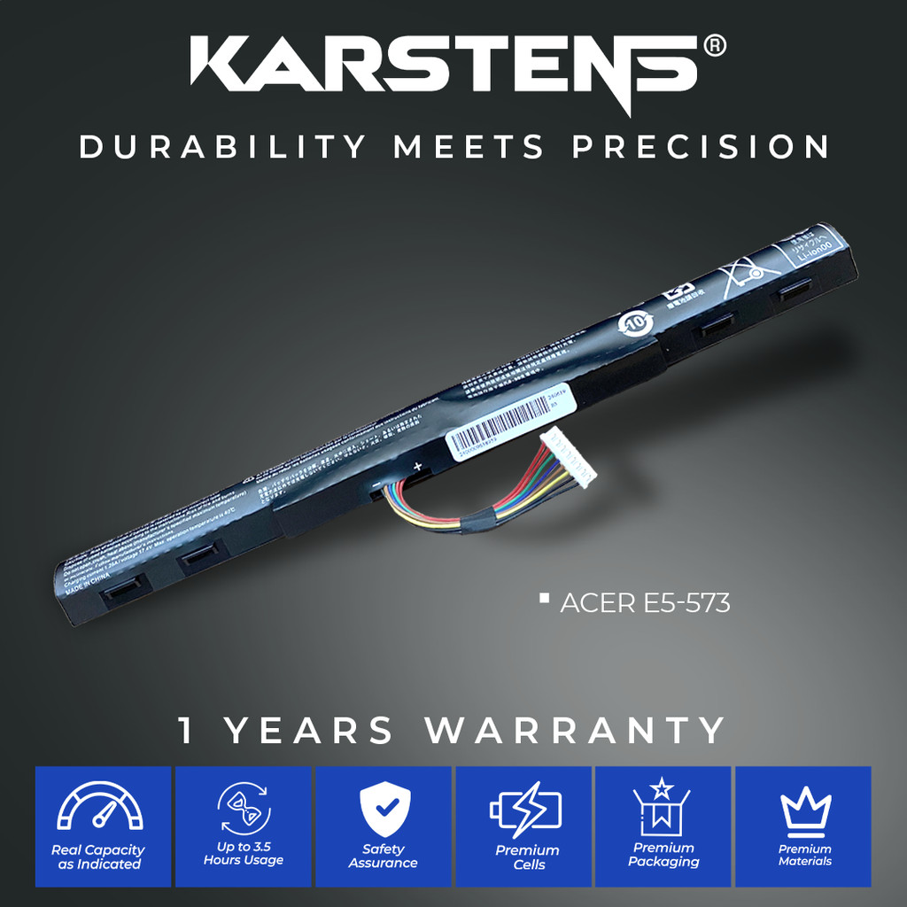 Jual KARSTENS Original Premium Battery Baterai Laptop Acer Aspire E5 ...