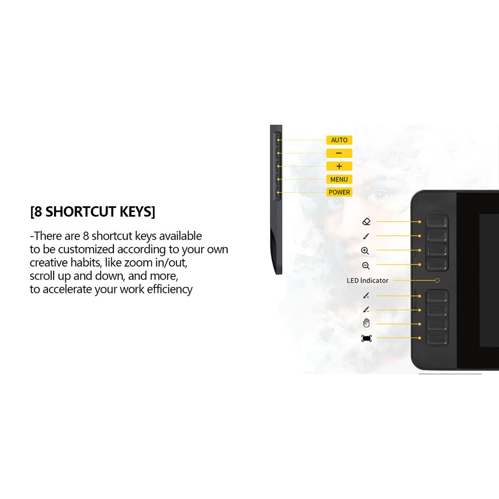 Jual GAOMON PD1161 IPS HD Graphics Drawing Display Digital Tablet ...