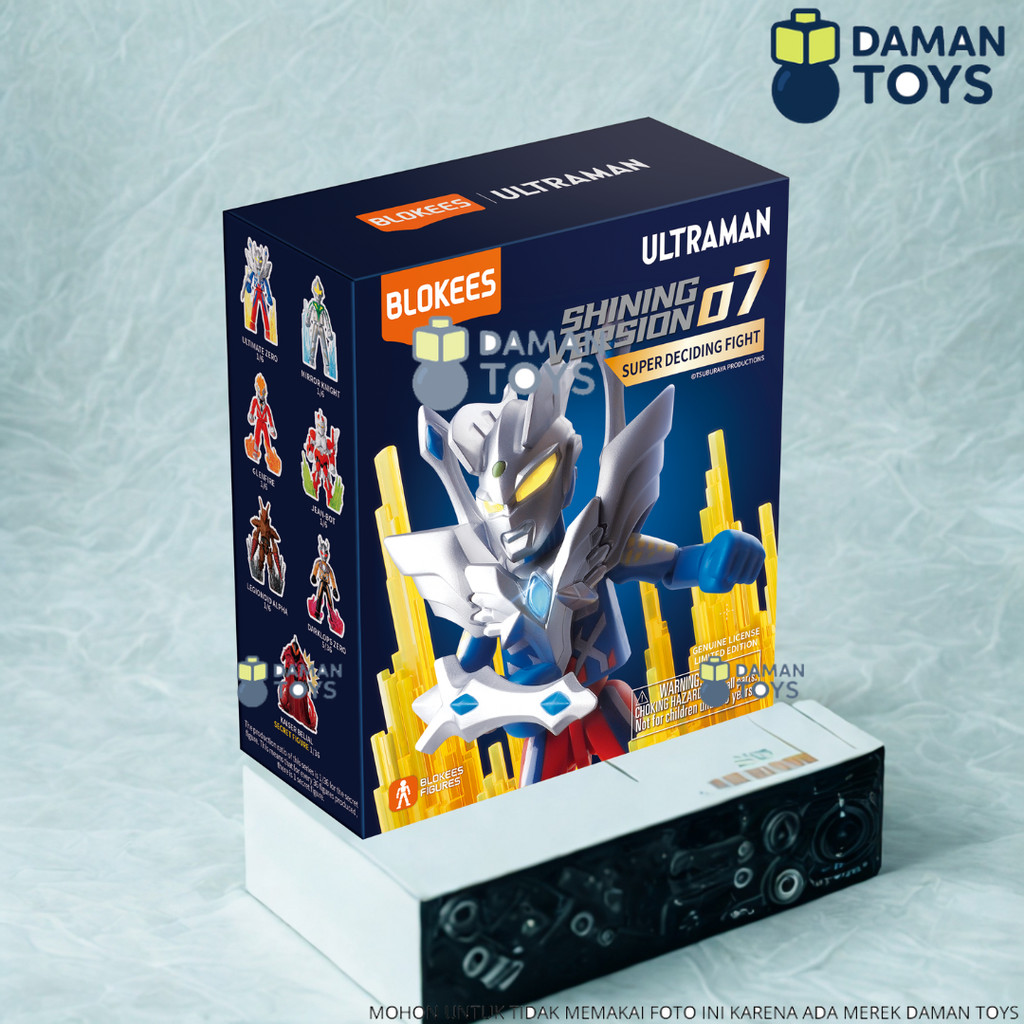 Jual Blind Box Blokees Ultraman Shining Version Kaiser Belial Ultimate ...