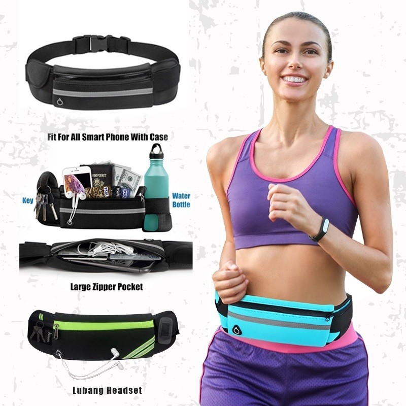 Jual Tas Selempang Running Belt Unisex Elegan Untuk Sport / Tas ...