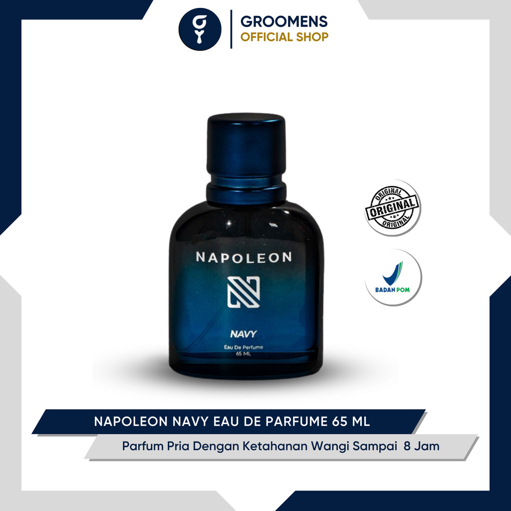 Jual Napoleon Navy Eau De Parfume 65 ml | Shopee Indonesia
