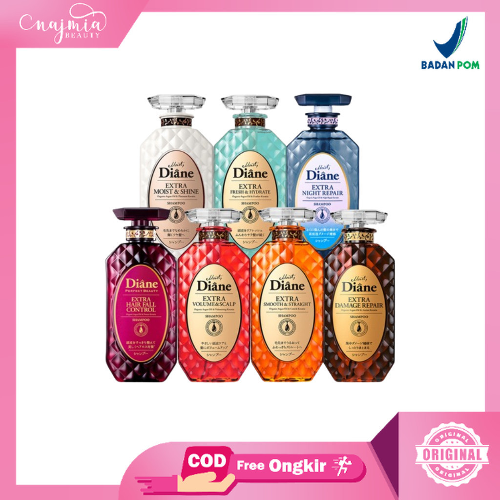 Jual Najmia (Beli 2 lbh murah) Diane Moist Shampoo Conditioner ...
