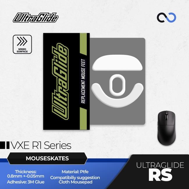 Jual Meow Gaming Gear UltraGlide RS VXE R1 Series Mouse Feet / Mouse ...