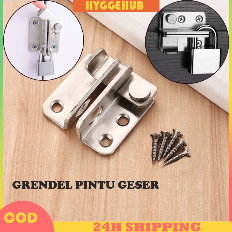 Jual Gembok Kunci Slot Mini Pintu Geser/Grendel Sliding Door Stenlis ...