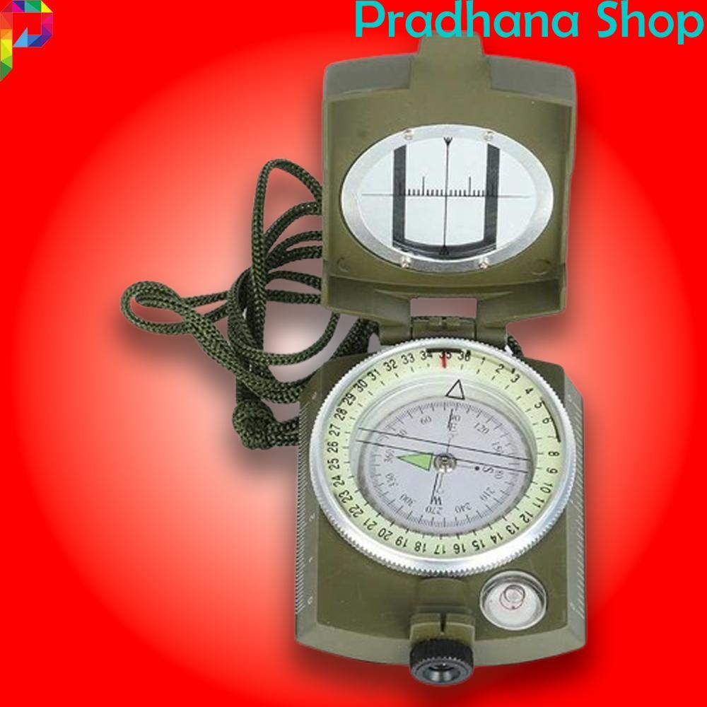 Jual Kompas Bidik Lipat Militer Pramuka Klinometer Clinometer Camping ...