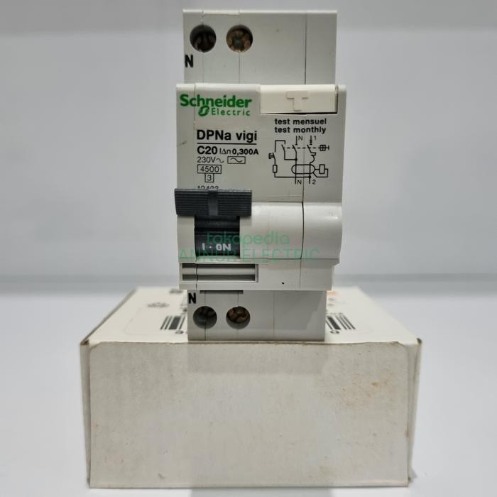 Jual SCHNEIDER RCBO DPNa Vigi 20A 300mA 1P+N | Shopee Indonesia