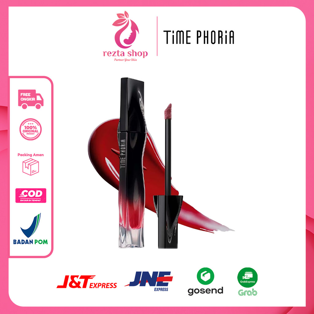 Jual TIME PHORIA Stellar Dust Lip Stain | Shopee Indonesia
