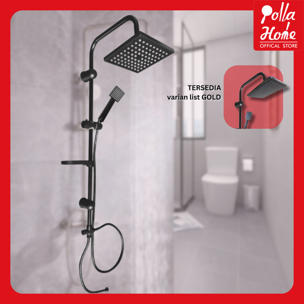 Jual Ollahom Shower Kamar Mandi 1 Set + Kran Cabang/Shower Mandi Set ...