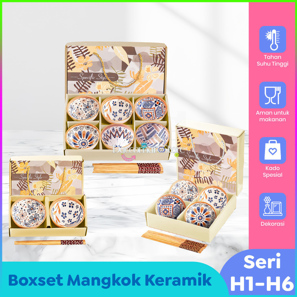 Jual Hampers Gift Set Parcel Set Keramik Mangkok set Japaness Style ...