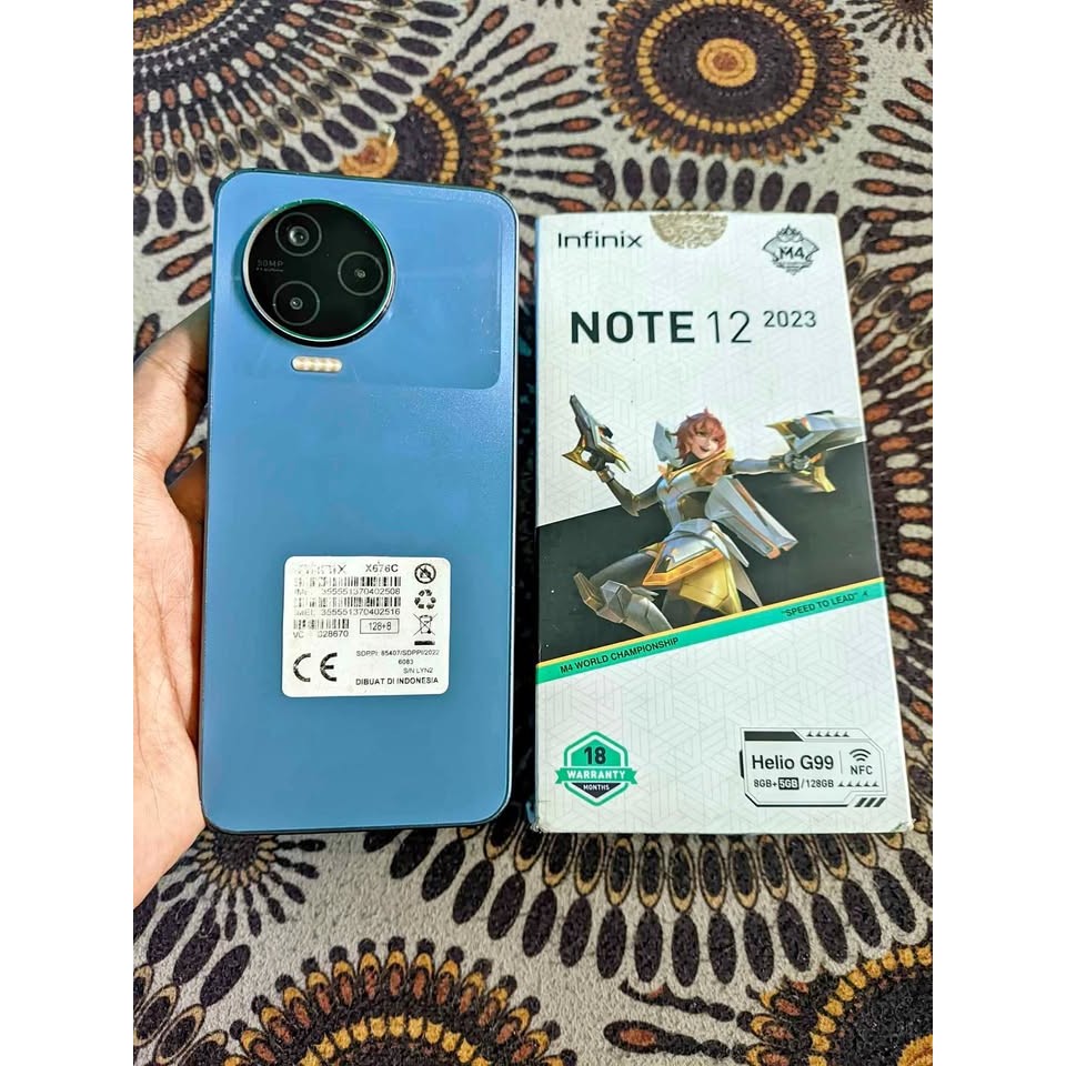 Jual Infinix Note 12 2023 Ram 8/128GB | Ram 8/256GB (SECOND) | Shopee ...
