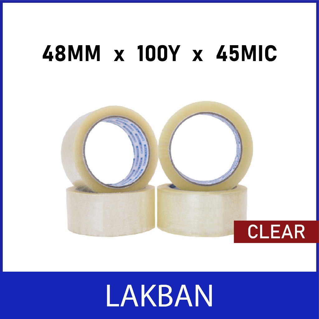 Jual LAKBAN BENING 100YARD | LAKBAN COKELAT 100YARD X 48MM | Shopee ...