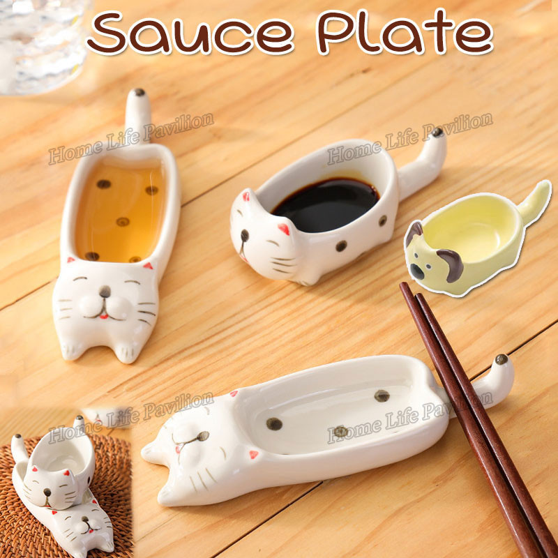 Jual Sauce Plate Piring Mangkok Keramik Tempat Saos Sambal Kecap Bumbu ...