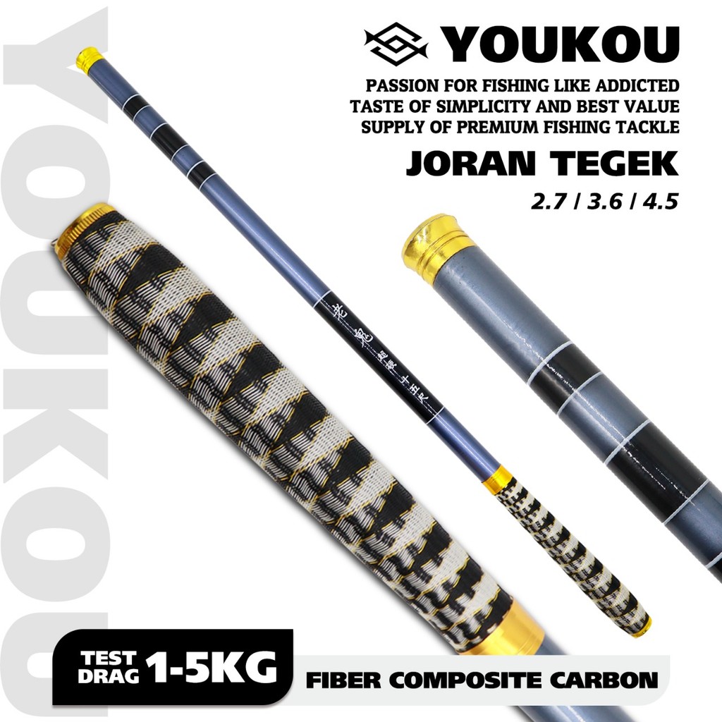 Jual YOUKOU Temukan Joran Pancing Bahan Karbon Ringan Panjang ...