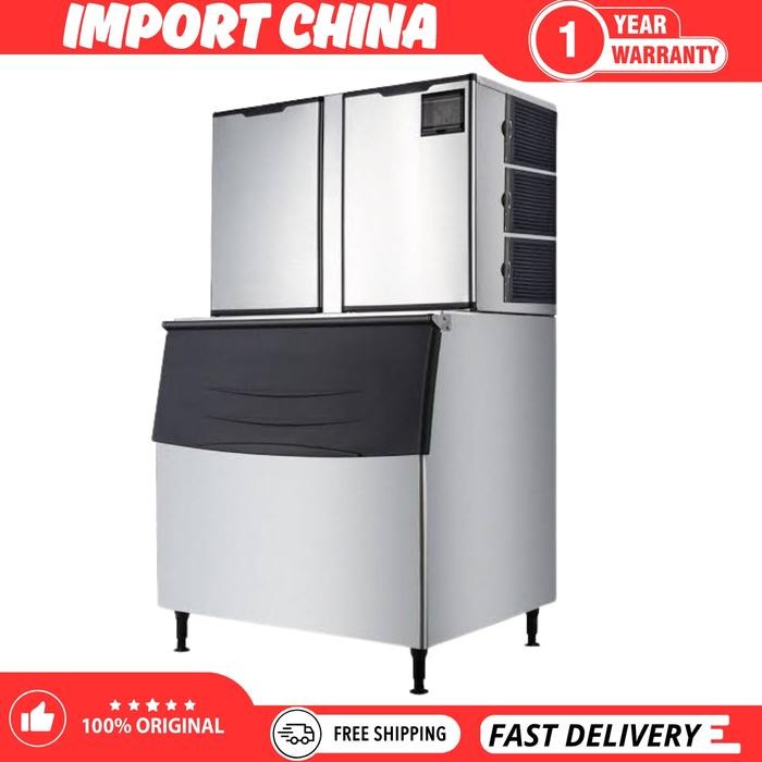 Jual Mesin Es Batu Kristal 1 Ton Commercial Ice Maker 1000KG/24JAM Ice ...