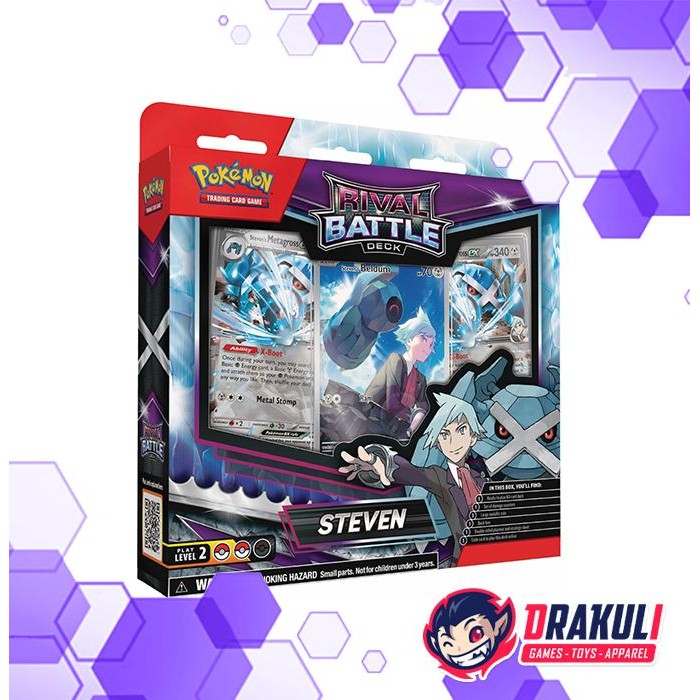 Jual TCG Pokemon Rival Battle Deck - Steven | Shopee Indonesia