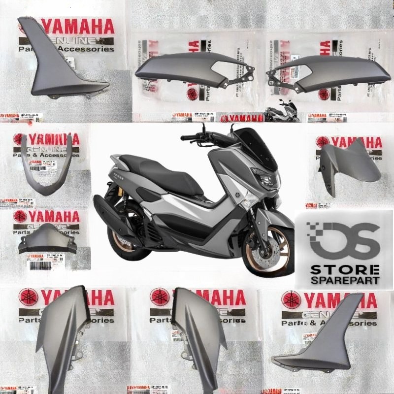 Jual COVER BODY HALUS NMAX ABU DOFF 2017-2019 OLD PRODUK ORIGINAL ...