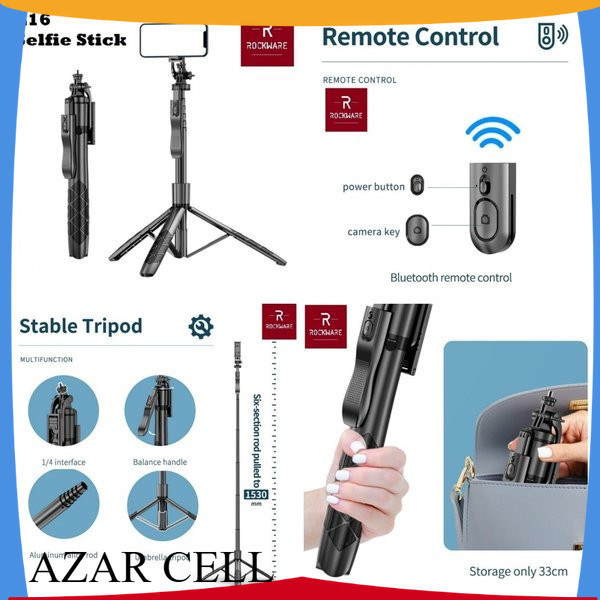 Jual Tongsis TNW L16 Stick Selfie Hand-held Stabilizer Tripod | Shopee ...