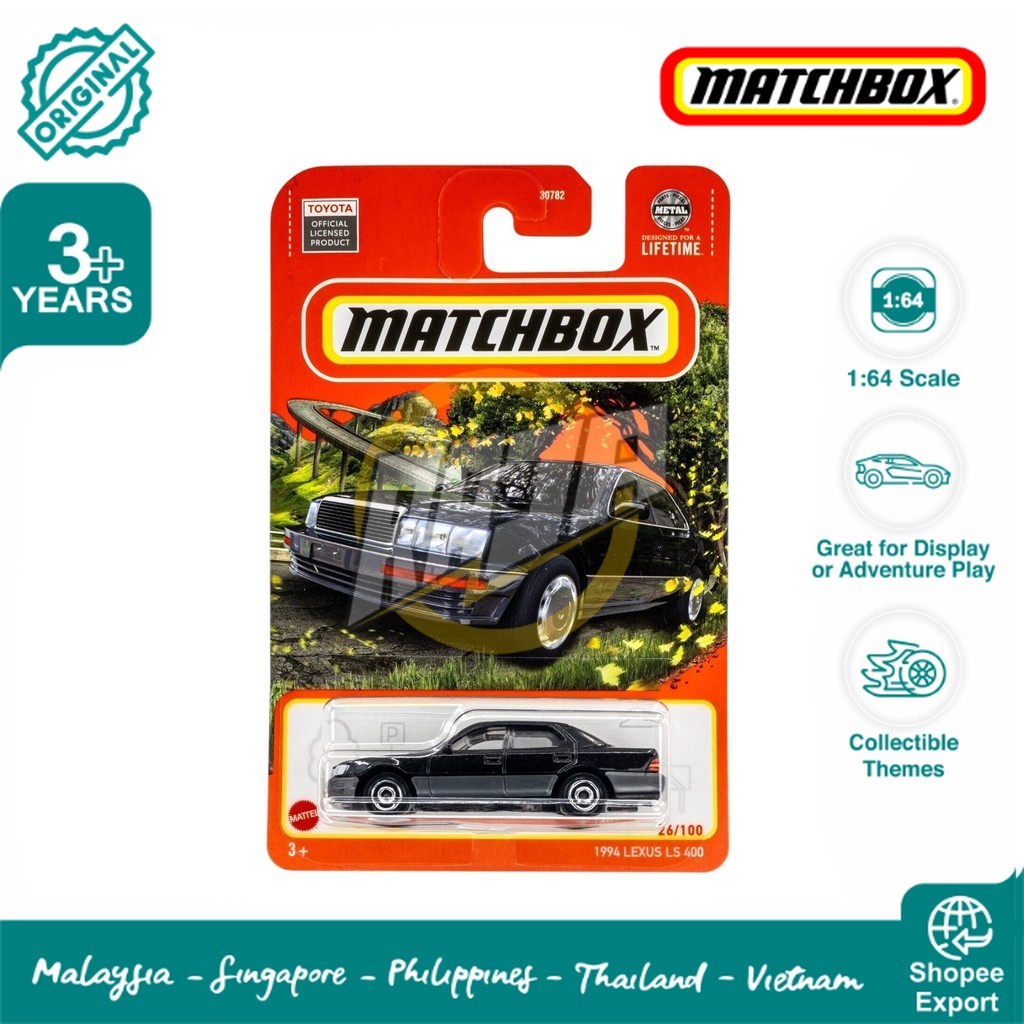 Jual Matchbox 1994 Lexus LS 400 Black | Shopee Indonesia