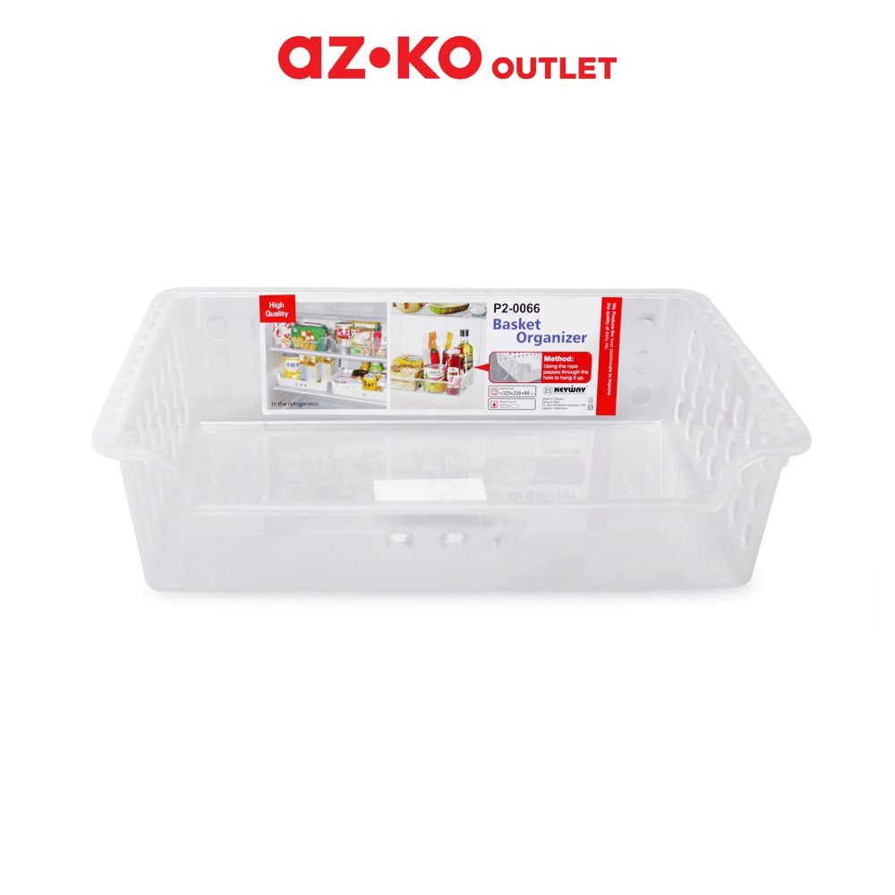 Jual Keyway 32X23X8 cm Keranjang Penyimpanan Serbaguna - Putih Storage ...