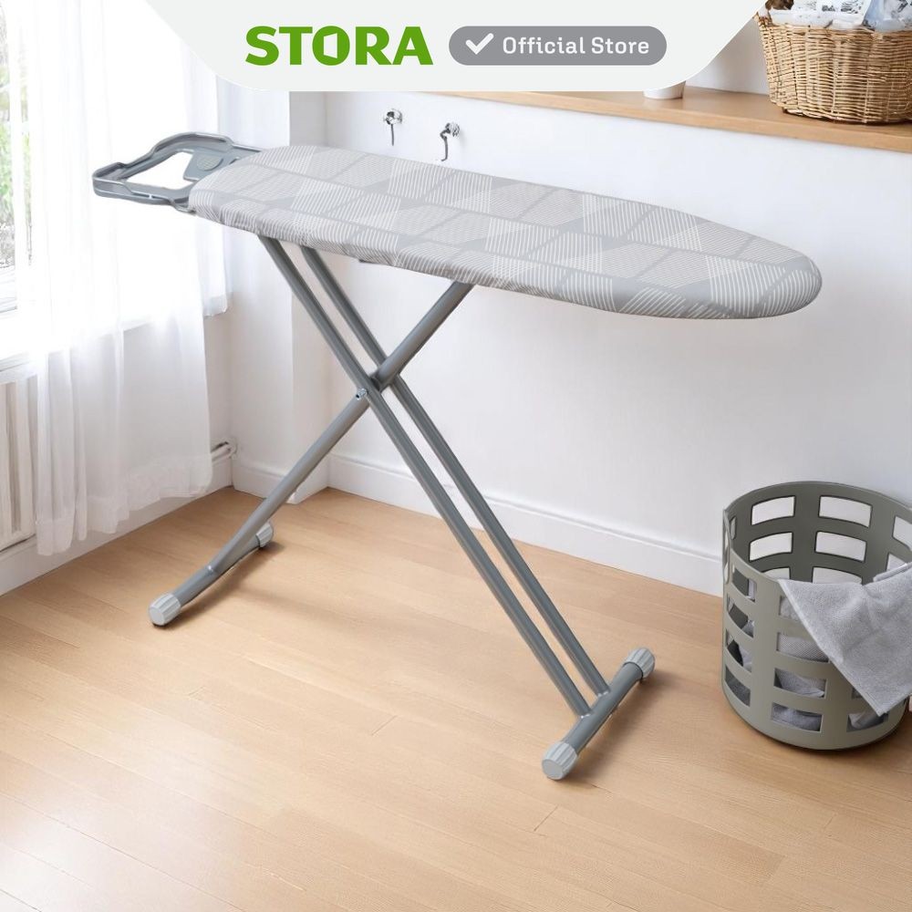 Jual Stora 111.9x31.5x78 cm Meja Setrika Dengan Iron Rest - Abu-Abu ...