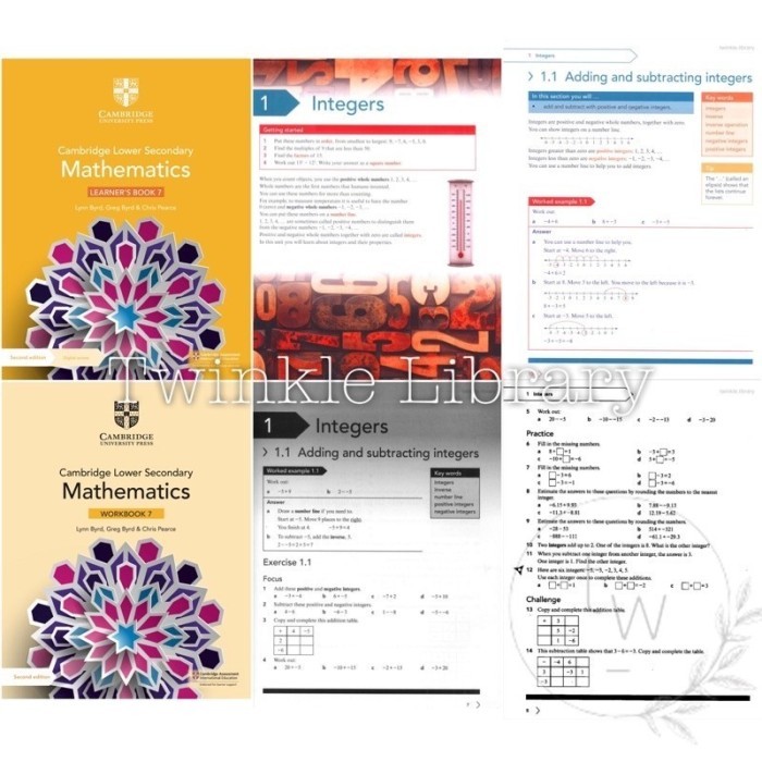 Jual BUKU CETAK Cambridge Lower Secondary Mathematics 7 8 9 Learner's ...