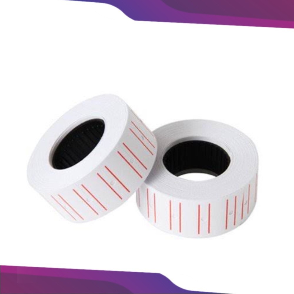 Jual (1PCS) Kertas Label Harga Tempel / Price Label Harga 1 PCS ROLL ...