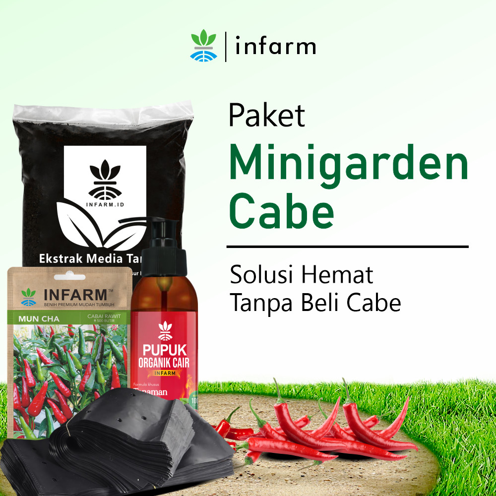 Jual INFARM - Paket Tanam Cabai Minigarden Siap Berkebun POC Cabai ...