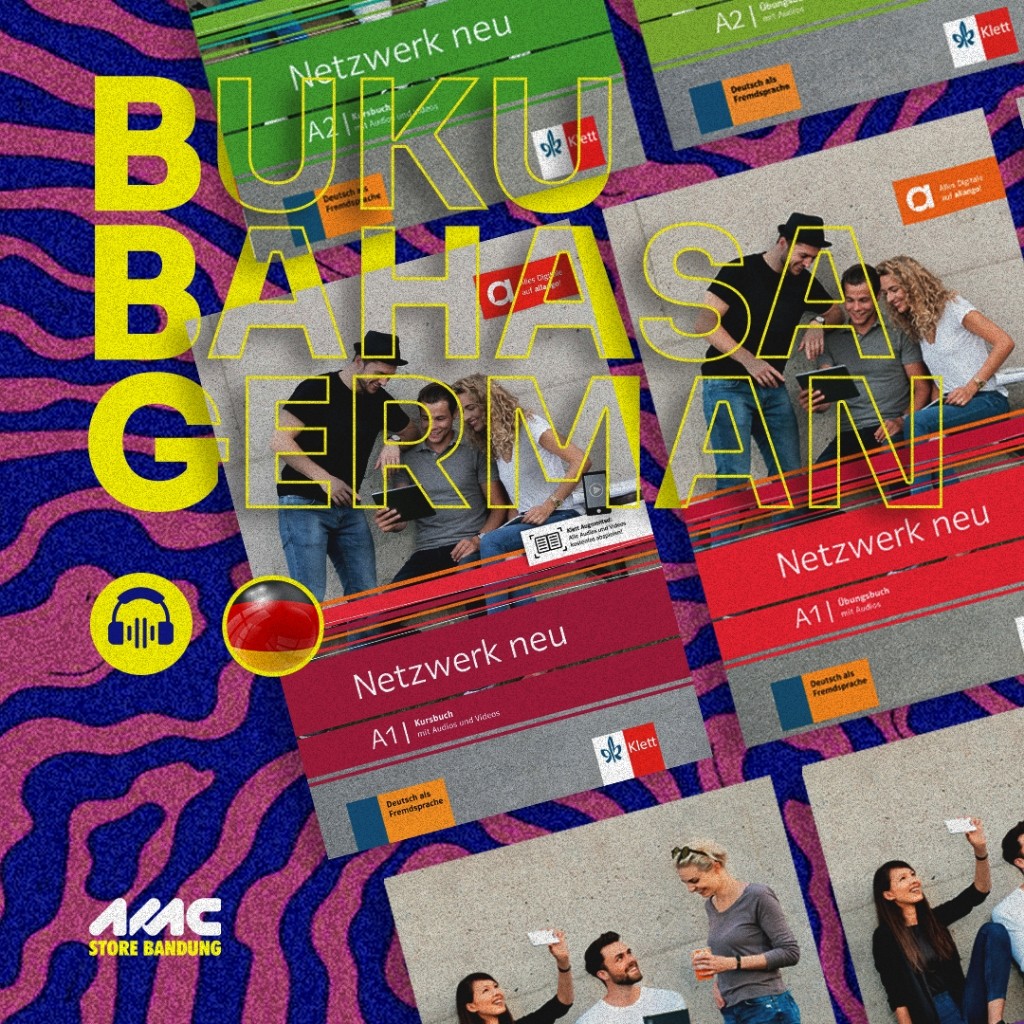 Jual KAYDEN STORE Paket Buku Cetak Belajar Bahasa German Netzwerk Neu ...