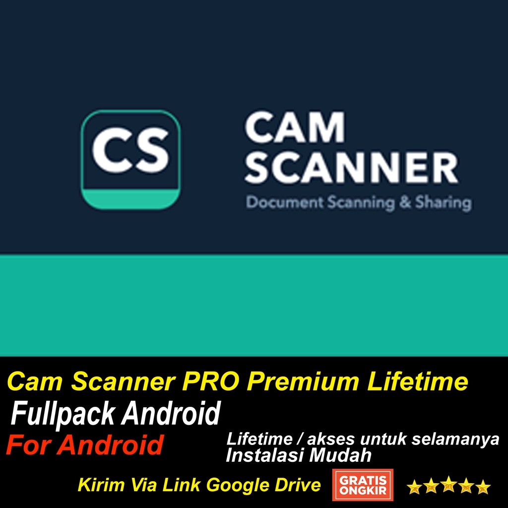 Jual Cam Scanner PRO Premium Lifetime Fullpack Android | Shopee Indonesia
