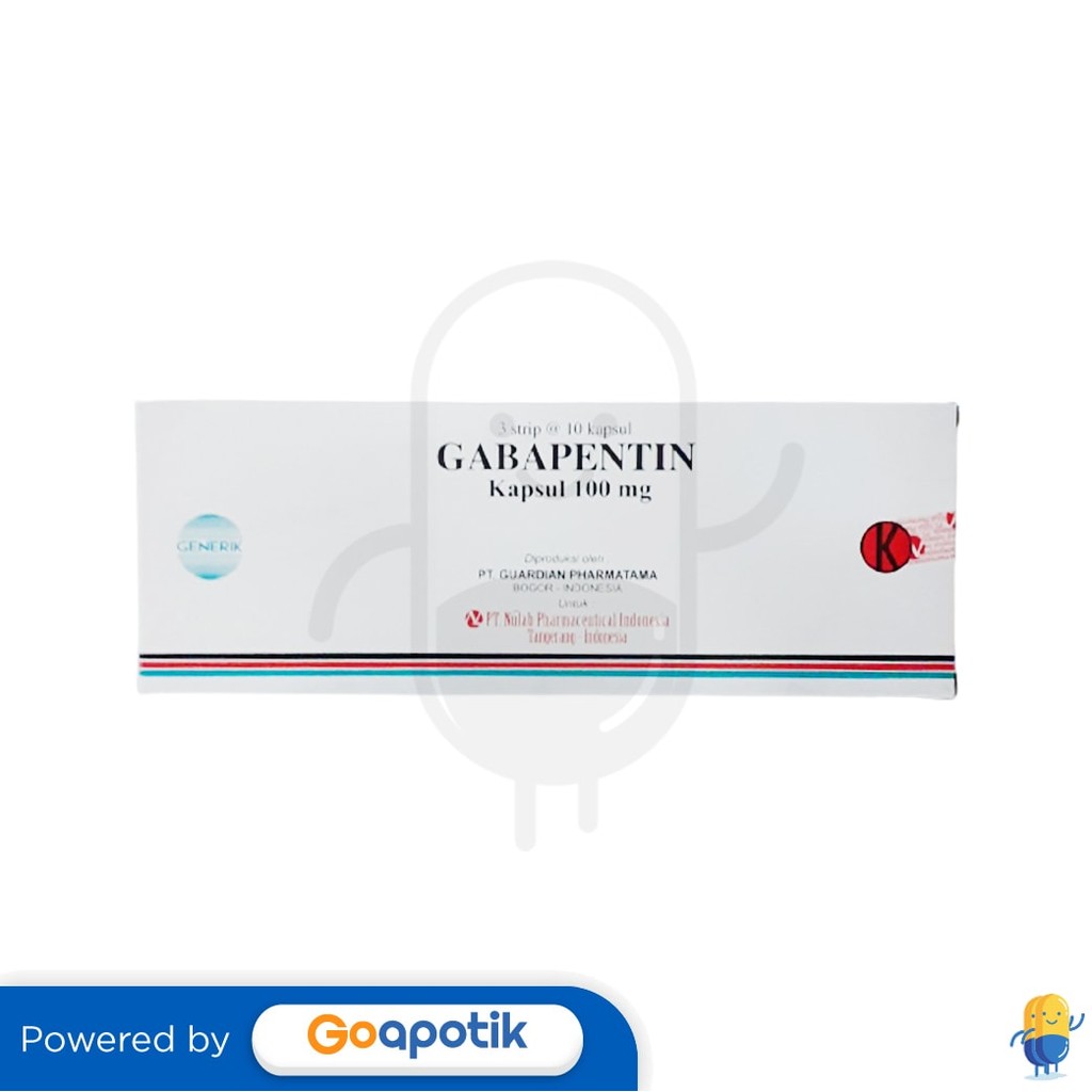 Jual Gabapentin Nulab 100 Mg Box 30 Kapsul | Shopee Indonesia
