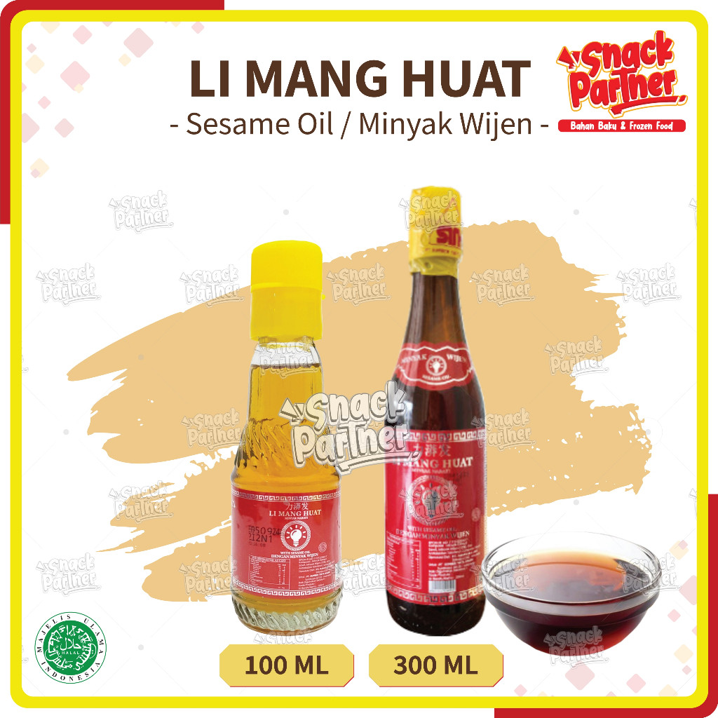 Jual LI MANG HUAT - MINYAK WIJEN 100 / 300 ML - Sesame Oil LMH 100ML ...