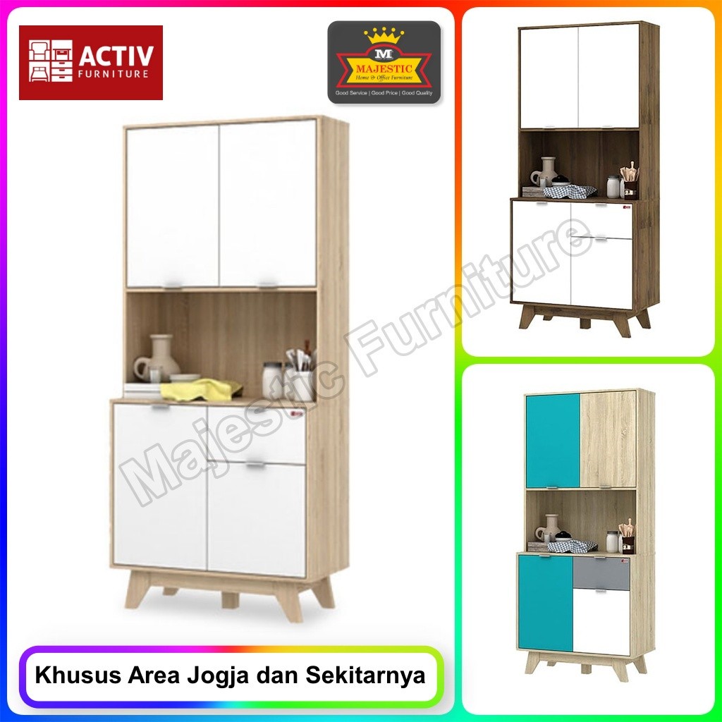 Jual Kitchen Set/Lemari Dapur - Activ Lotus KC 80 - Jogja | Shopee ...