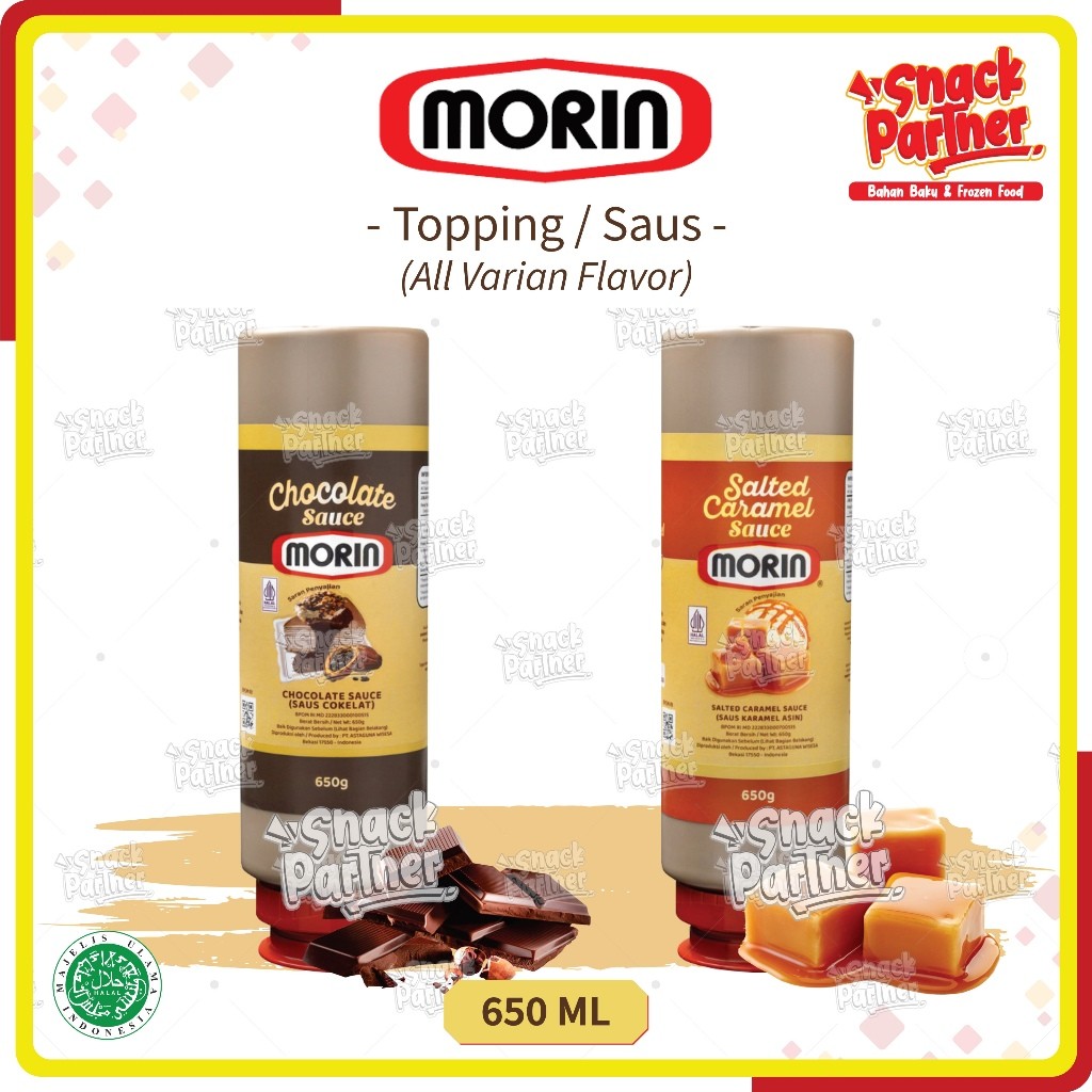Jual MORIN SAUCE BOTOL 650 ML - Topping Sauce Syrup Sirop Selai Caramel ...