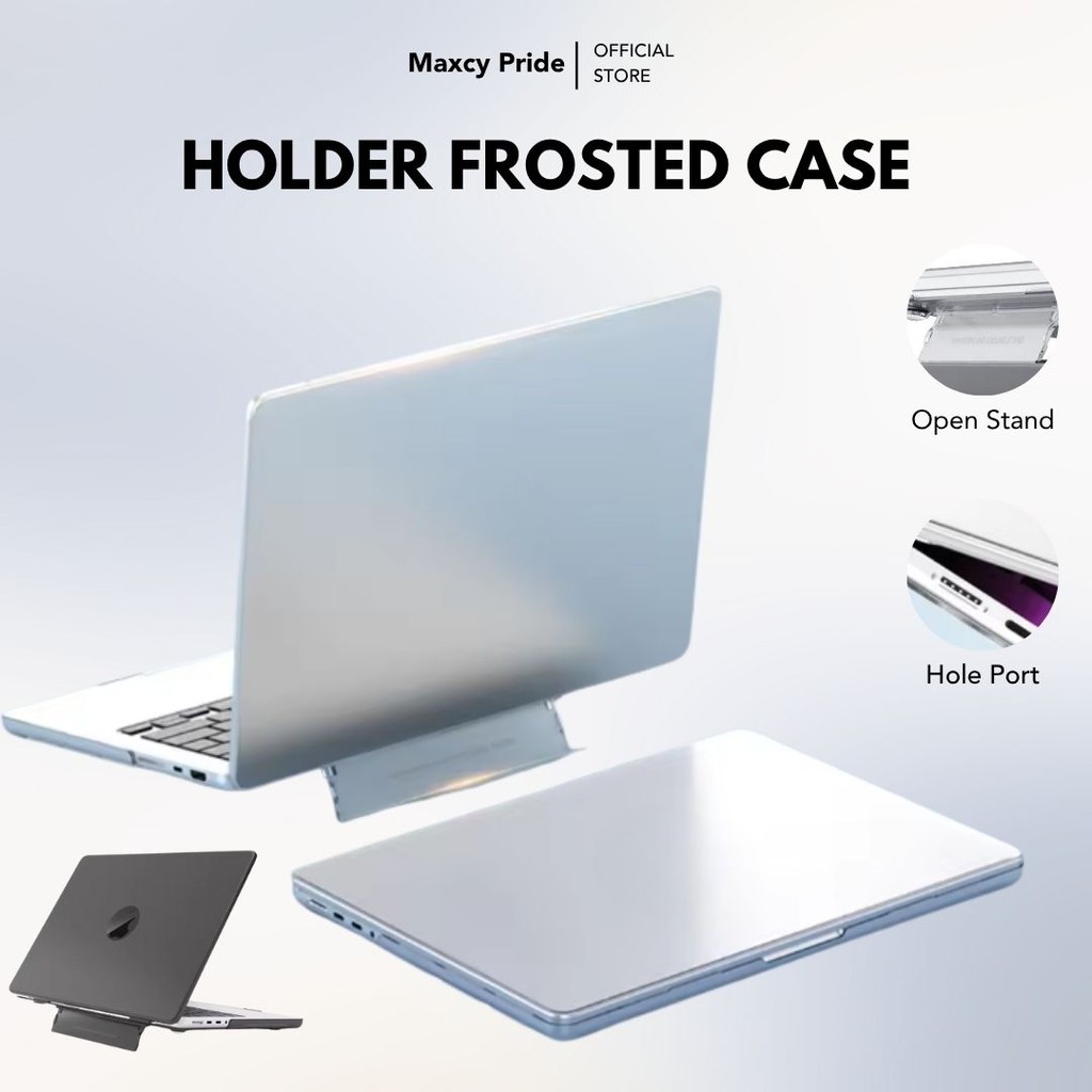 Jual Case Macbook Stand Air Pro M1 M2 M3 13.3/13.6/14" inch Casing ...