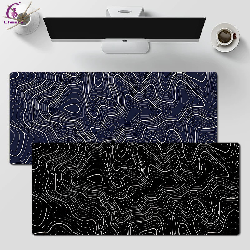 Jual Gaming Pad Long Mousepad Deskmat Keyboard pad Mousepad Anti Slip ...