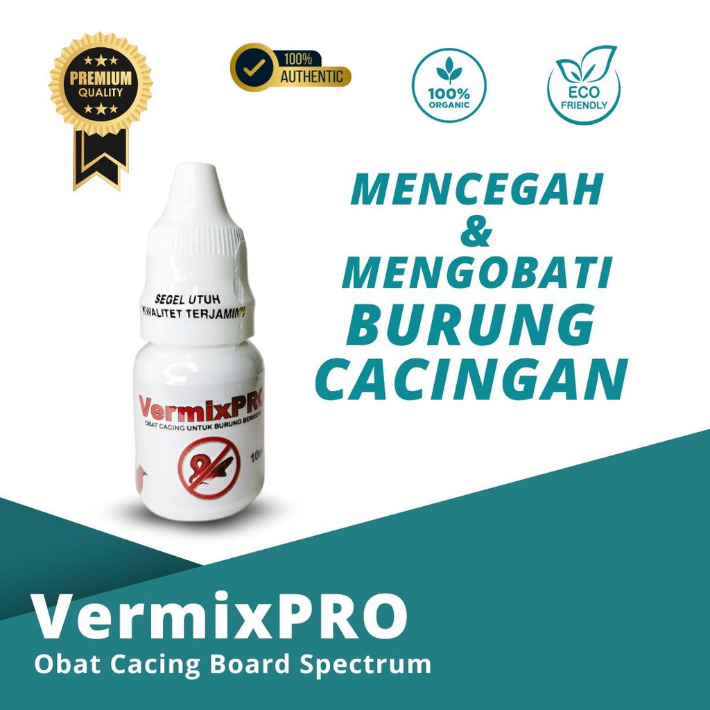 Jual Vermix PRO Obat Cacing Untuk Burung Berkicau | Shopee Indonesia