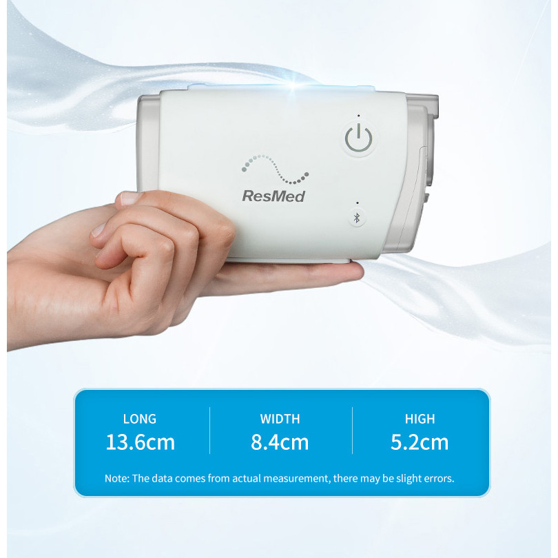 Jual Resmed Portable AirMini CPAP Full Set Auto AirMini Home Bluetooth ...
