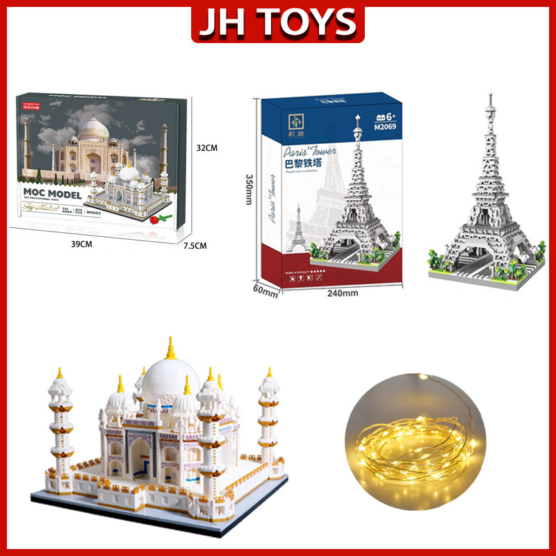 Jual JH TOYS 4036Pcs Taj Mahal Mainan Blok Puzzle Arsitektur Terkenal ...