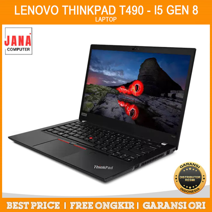 Jual LAPTOP LENOVO THINKPAD T490 Intel Core i5 Gen 8th 8GB 256GB 14 ...