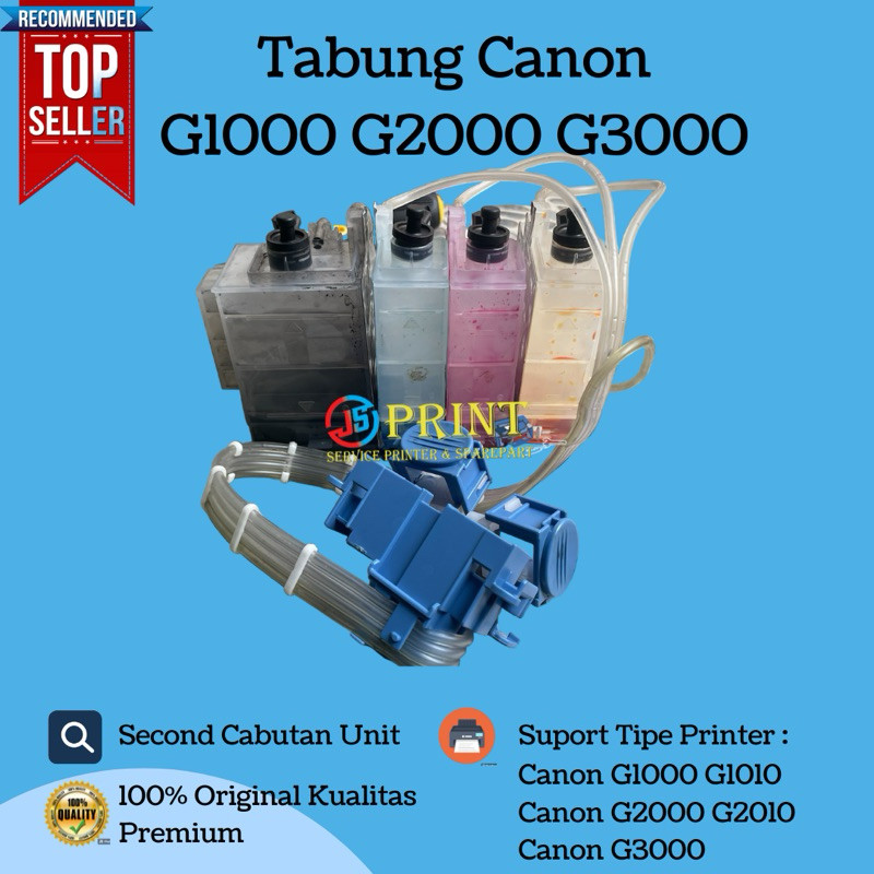 Jual Tabung Tinta Printer Canon Canon G1000 Canon G1010 Canon G2000 ...
