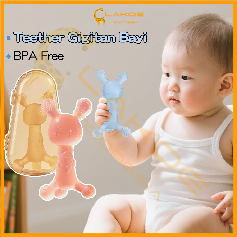 Jual Lakoe Teether Gelang Bayi Dan Kotak Mainan Gigitan Bayi BPA Free ...