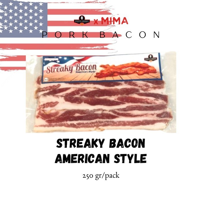 Jual SVEN'S CHOICE Classic American Streaky Bacon 250gr | Shopee Indonesia