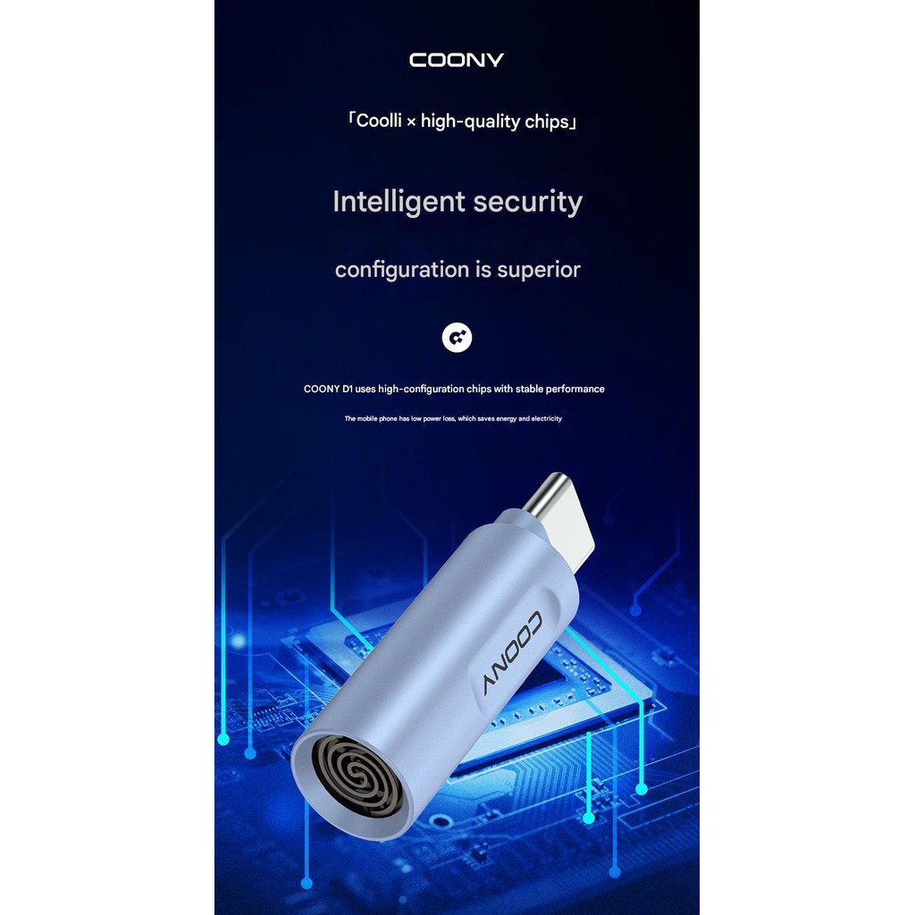 Jual JCALLY COONY D1 Mini Portable Type-C Phone Cigarette Lighter ...