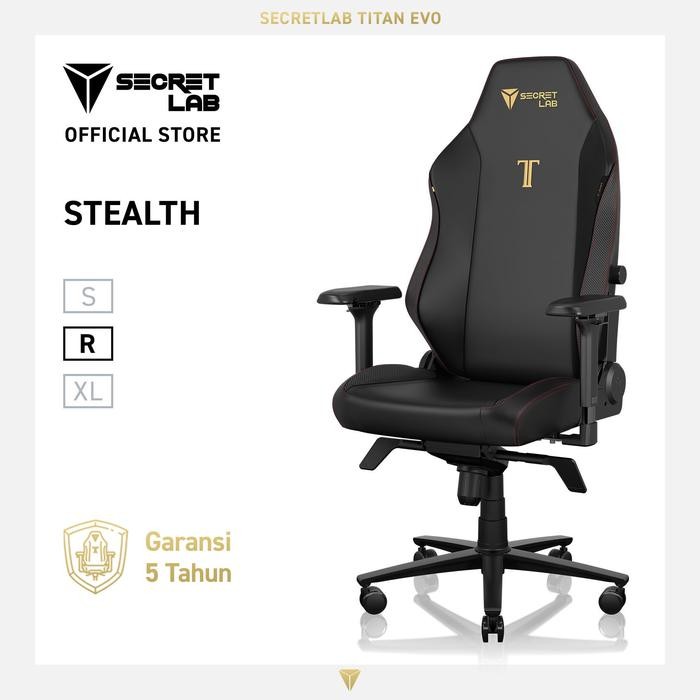 Jual Secretlab Titan Evo Neo Hybrid Leatherette Kursi Gaming Stealth